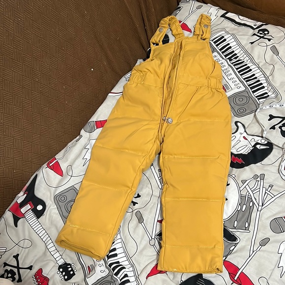 Bottoms | Yellow Kids Overalls | Poshmark